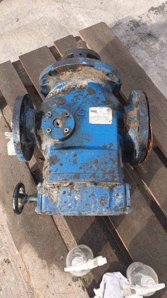 Aalborg cement factory renovation of IMO E4 and D4 pump for boiler ...